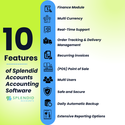 10 Powerhouse Features: Splendid accounts Accounting Software
