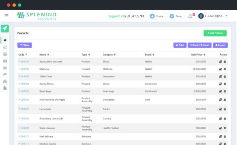 Inventory Management System - Splendid Accounts